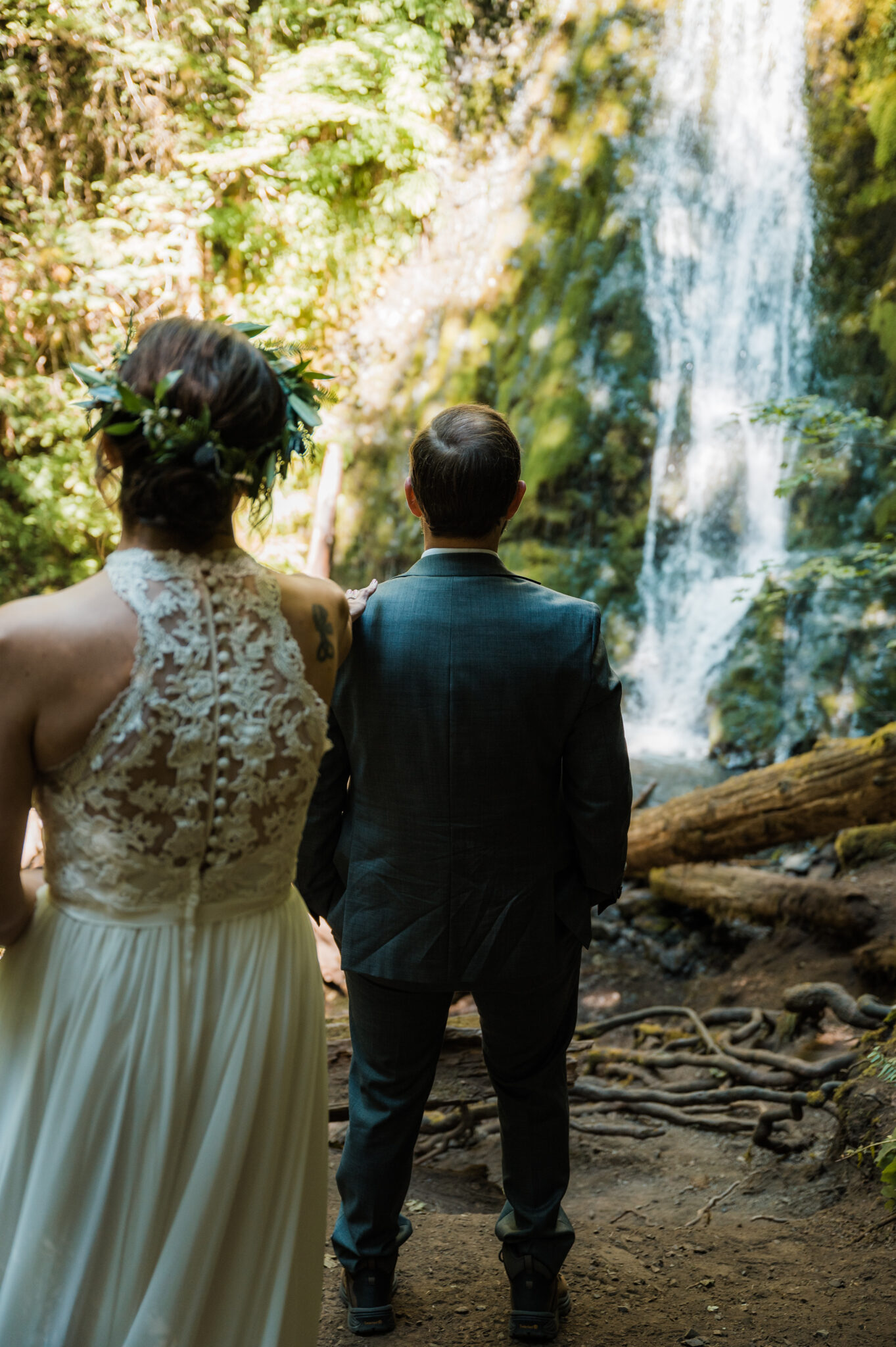 Magical Hoh Rainforest Elopement | Olympic National Park - Wandering Peaks
