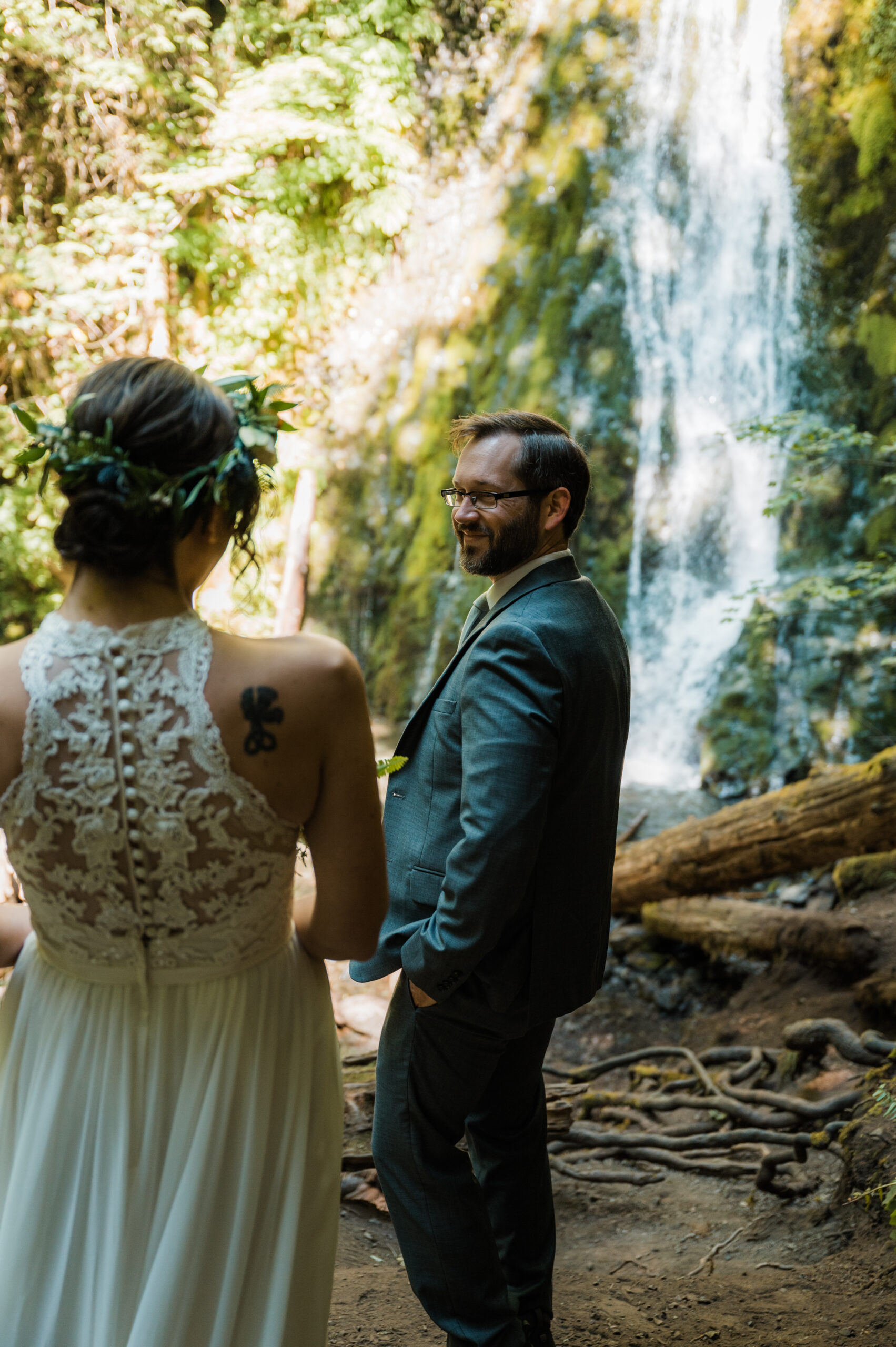 Magical Hoh Rainforest Elopement | Olympic National Park - Wandering Peaks