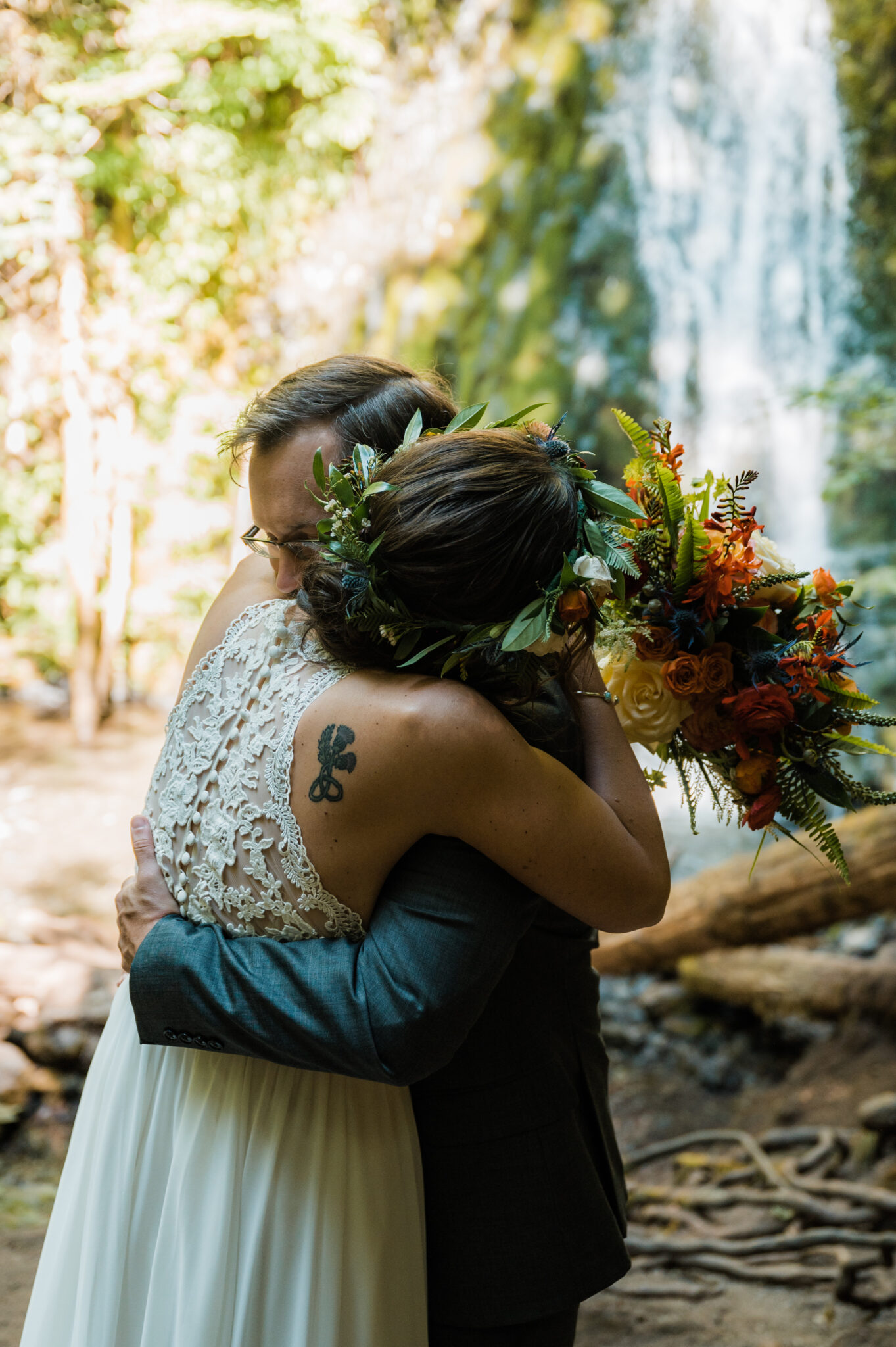 Magical Hoh Rainforest Elopement | Olympic National Park - Wandering Peaks