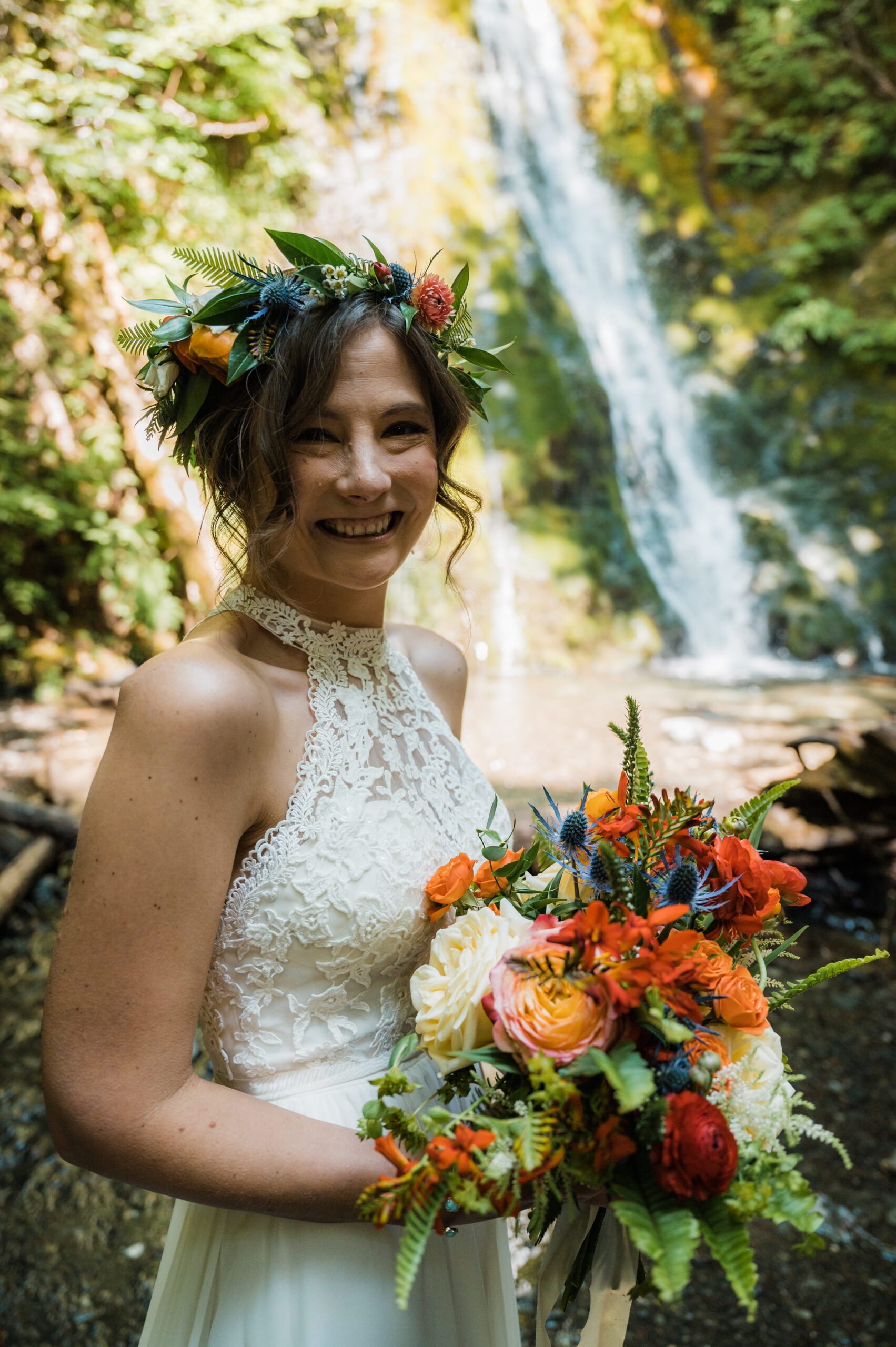 Magical Hoh Rainforest Elopement | Olympic National Park - Wandering Peaks